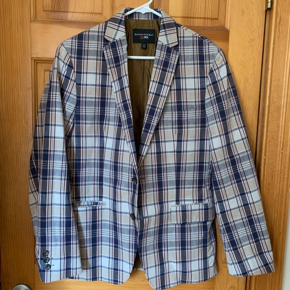 Banana Republic | Suits & Blazers | Banana Republic Mens Plaid Blazer ...